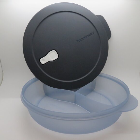 Tupperware | Dining | Tupperware Store Serve Go Divided Dish Large 575 ...